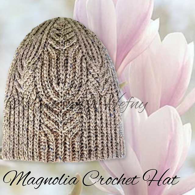 Ravelry: Magnolia crochet hat pattern by Lyudmila Hefny