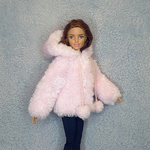 Ravelry: Fur Coat for Barbie doll pattern by Lyudmila Korkina