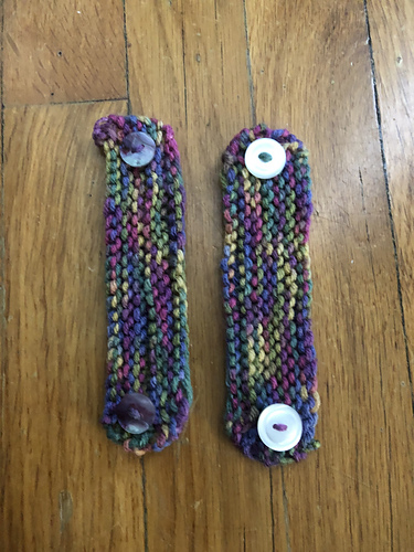 Ravelry: Easy Ear Saver Mask Extenders pattern by marianna mel