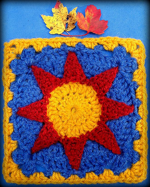 Ravelry: Lakota Star pattern by Michele DuNaier