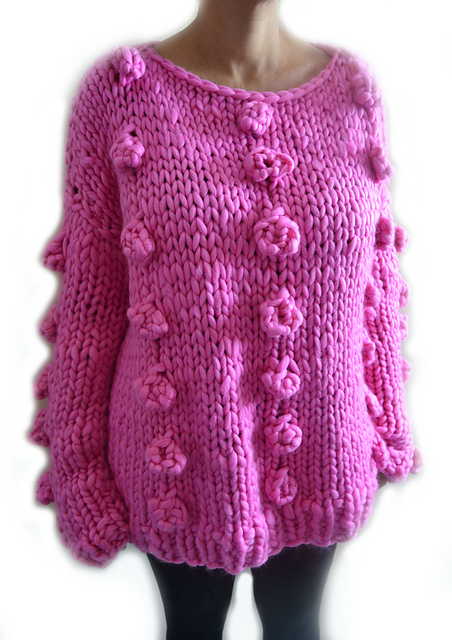 Ravelry: Bubble Sweater pattern by GLAM KNIT BY MANUOSH