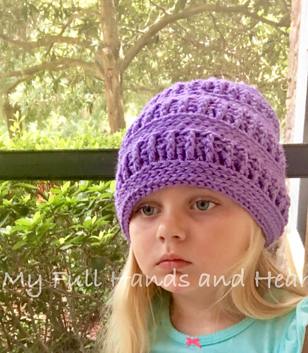 Ravelry: Over the Ridge Beanie pattern by Susan Capizzi