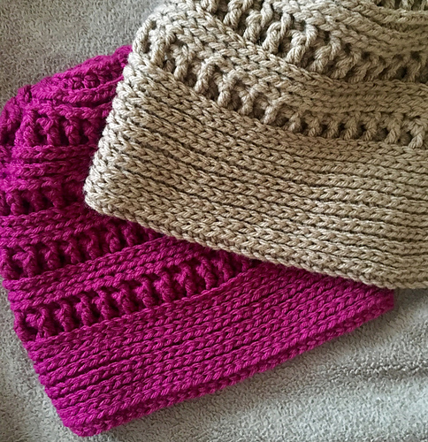 Ravelry: Over the Ridge Beanie pattern by Susan Capizzi