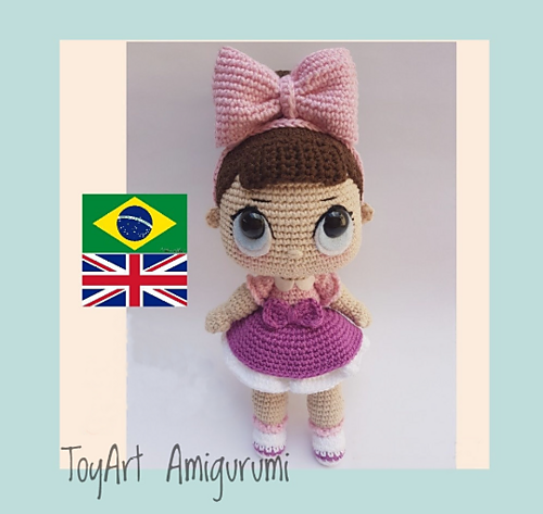 Ravelry: Cute Doll-Lol inspired doll pattern by Margriet J. S. Klingenfuss