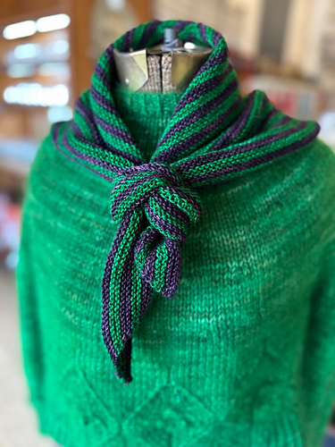 Ravelry: Victory Garden Kerchief pattern by Sara Lawrence