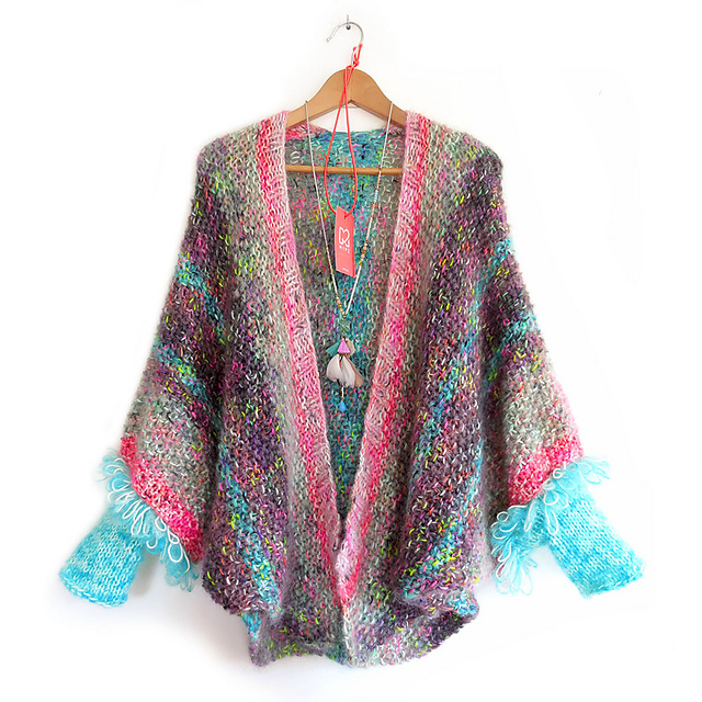Ravelry: Loopy Love Cardigan pattern by Marrinda Herms