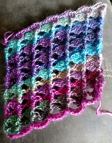 Ravelry: Spiral Shell Scarf pattern by Mrs. Z