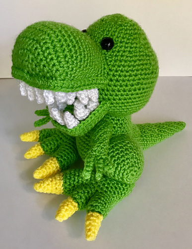 Ravelry: Toothy T-Rex pattern by Mad Fruit