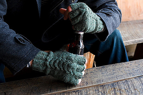 Ravelry: Beer Gloves pattern by Kurt Fausset