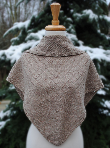 Ravelry: Reversible Guernsey stitch shawl pattern by Lidia Tsymbal