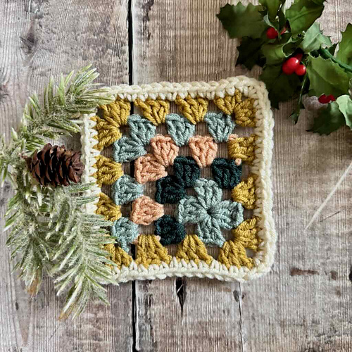 Ravelry: By the Fireplace Granny Square pattern by Debbie Field