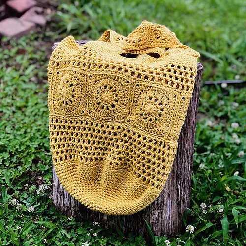 Ravelry: Sunny Day Market Bag pattern by Debbie Field