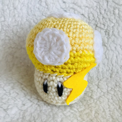 Ravelry: Super Mario Mushroom Power-Up pattern by Madame Wario