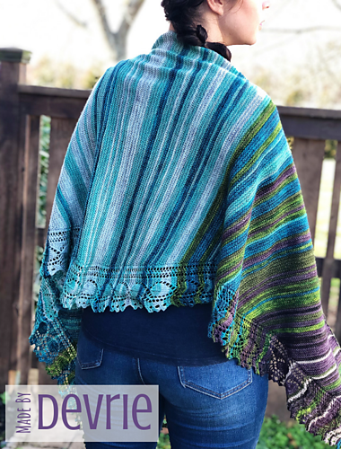 Ravelry: Anniversary Temperature Shawl pattern by MadeByDevrie