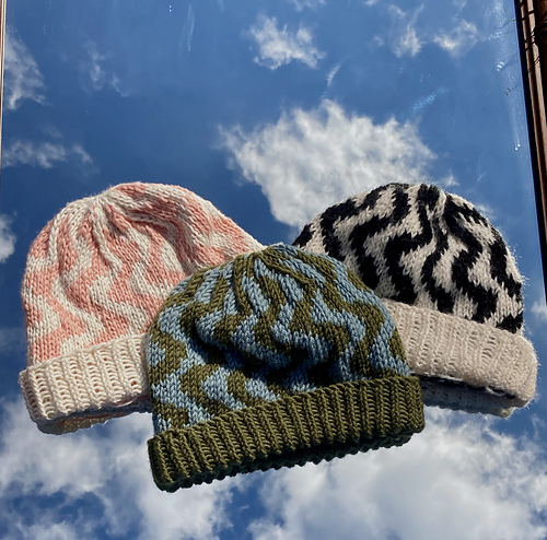 Ravelry: The Wavy Days Beanie pattern by Grace Compton