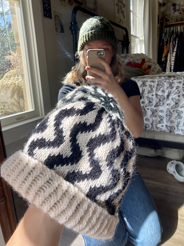 Ravelry: The Wavy Days Beanie pattern by Grace Compton