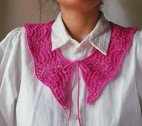 Ravelry: The Neverland Collars pattern by Grace Compton
