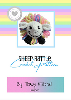 Ravelry: Rainbow Sheep Rattle pattern by Tracy Mitchell