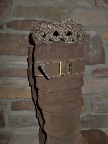 Ravelry: Ouray Boot Cuff pattern by Pam Grice