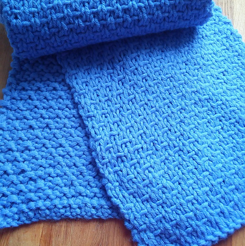 Ravelry: Woven Stitch Scarf or Cowl pattern by Made on Location