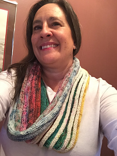 Ravelry: January’s Surprise Cowl pattern by Maria Shea