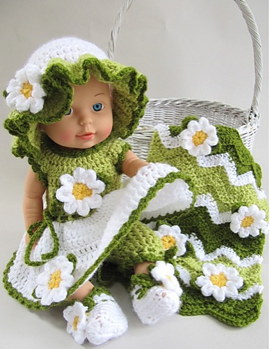 Ravelry: Baby Daisy - PB058 pattern by Maggie Weldon