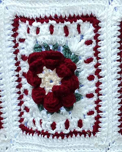 Ravelry: Country Rose Afghan I pattern by Maggie Weldon
