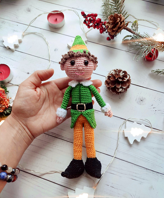 Ravelry: Christmas Baddy Elf pattern by Olga Filatova