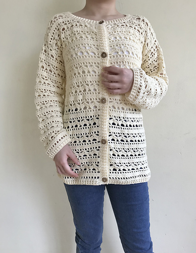Ravelry: Lace Summer Cardigan pattern by Hang Nguyen