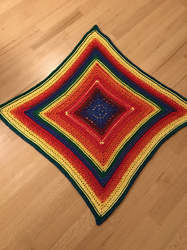 Ravelry: Romantic Square Blanket pattern by Martina Supova