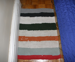 Ravelry: MagpieChristine's Scrap Rug