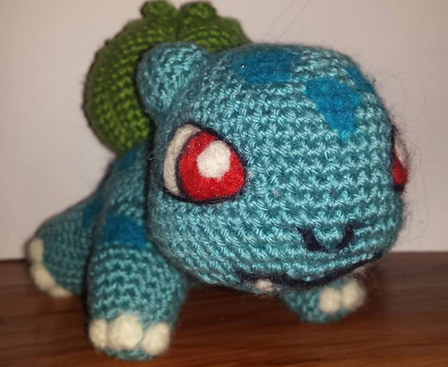 Ravelry: Bulbasaur pattern by Moonbeam Winters
