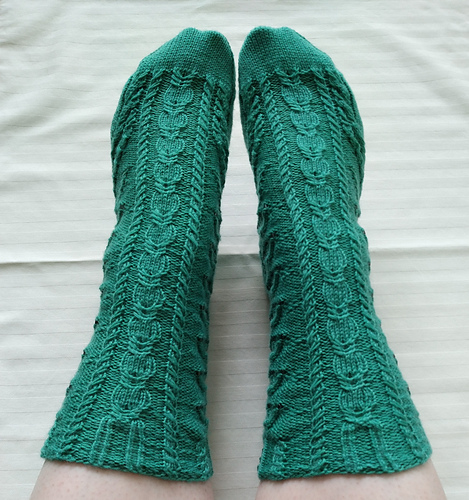 Ravelry: Whisper of Spring Sock pattern by Eva Romeijn