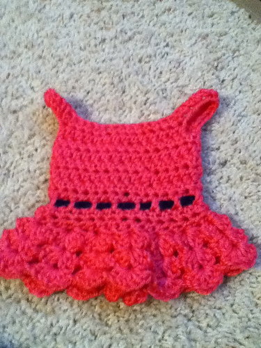 Ravelry: 18" doll top or dress pattern by Maiya Banks