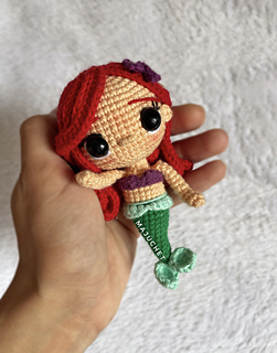 Ravelry: Princesa Ariel - La sirenita pattern by Yhialina Navarro