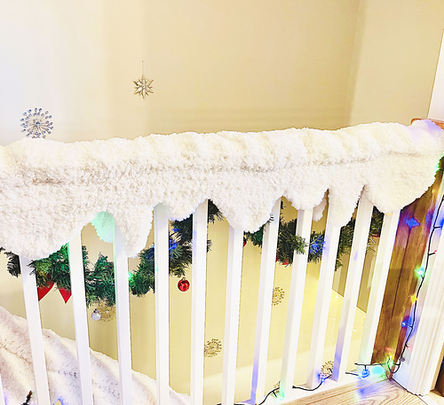 Ravelry: Snow Cascade Banister Cover pattern by Anzelika Liusinska