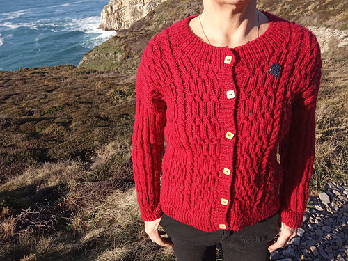 Ravelry: Cortina pattern by Sandrine C. | Knit Studio