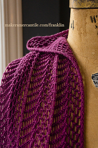 Ravelry: Victorian Knit-Along Scarf pattern by Franklin Habit