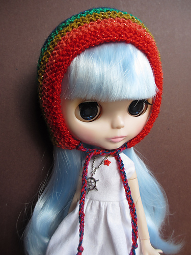 Ravelry: Blythe Rainbow Bonnet pattern by Elliot Hilton