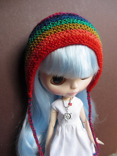 Ravelry: Blythe Rainbow Bonnet pattern by Elliot Hilton