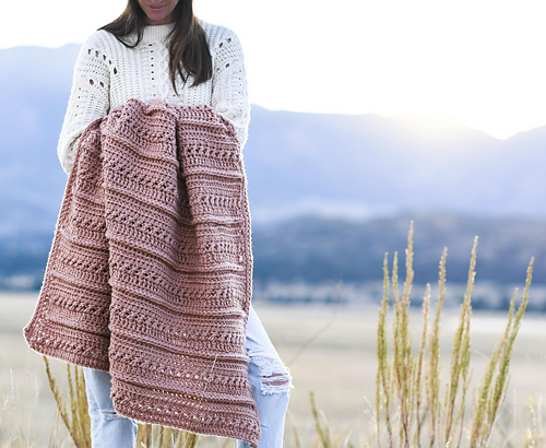 Ravelry: Colorado Throw Blanket pattern by Jessica Reeves Potasz