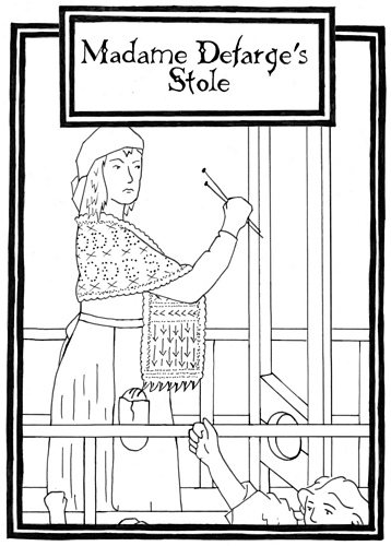 Ravelry: Madame Defarge's Stole pattern by Heather Ordover