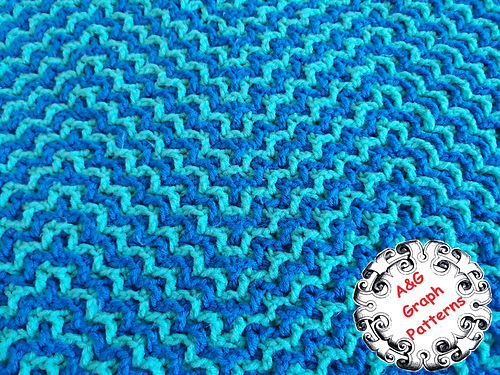 Ravelry: Chevron Pin Stripes IDC pattern by Angela Foster