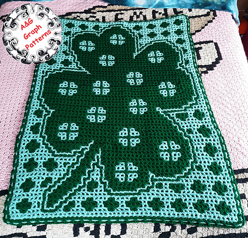 Ravelry: Four Leaf Clover IDC pattern by Angela Foster