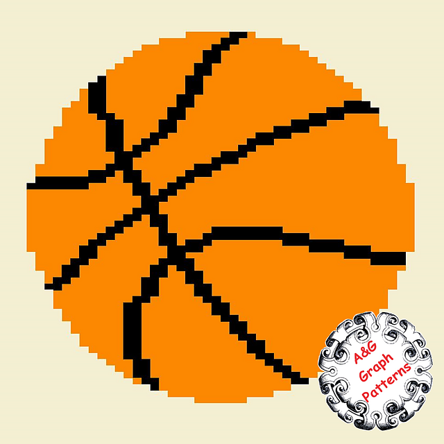 Ravelry: Basketball #1 pattern by Angela Foster