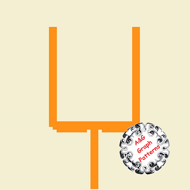 Ravelry: Football Goal Post #1 pattern by Angela Foster