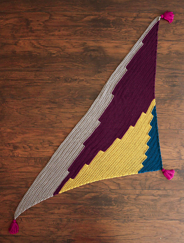 Ravelry: Aztec Shawl pattern by Mamachee