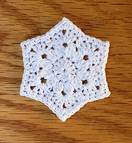 Ravelry: Cool Snowflake Motif pattern by Andee Graves