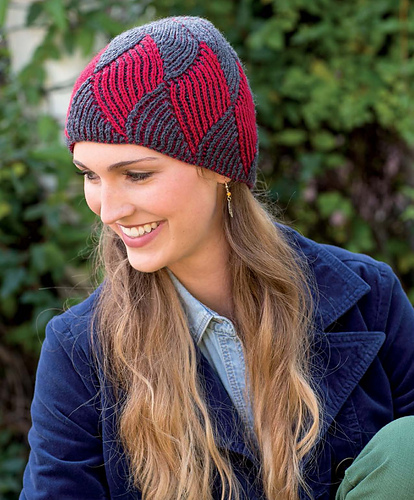 Ravelry: Double Diamond Beanie pattern by Vicki Twigg