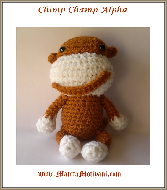 Ravelry: Chimp Champ Alpha pattern by Mamta Motiyani